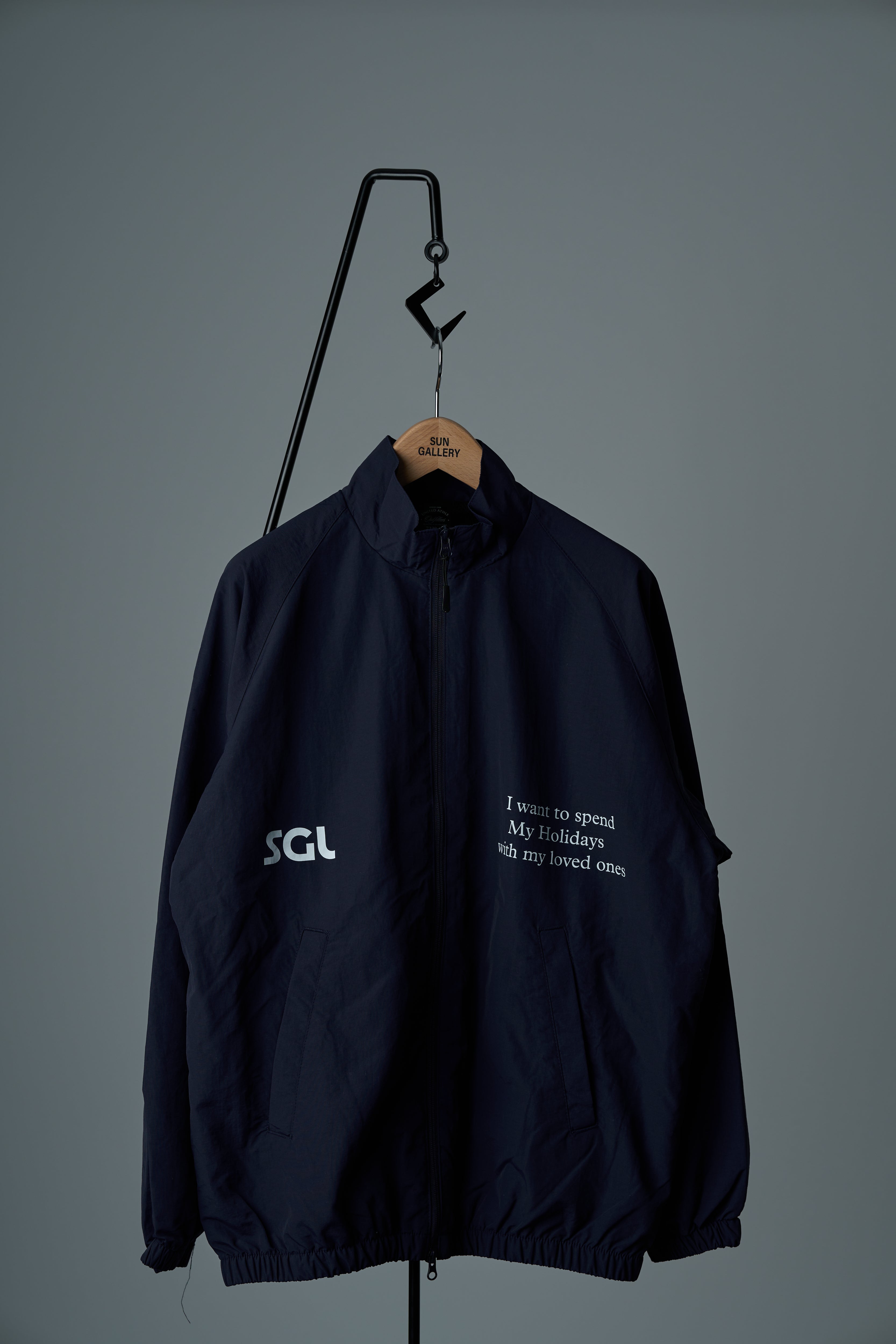 SGL lettered NYLON TRACK JACKET – SUNGALLERY